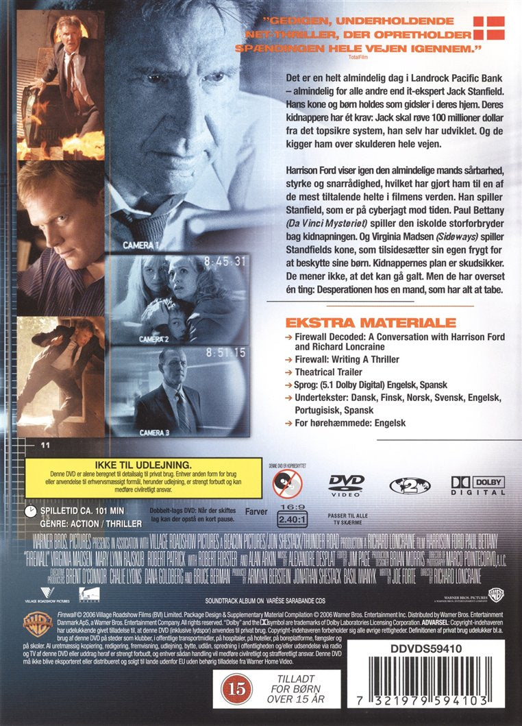 Firewall (DVD) – RetroHygge.dk