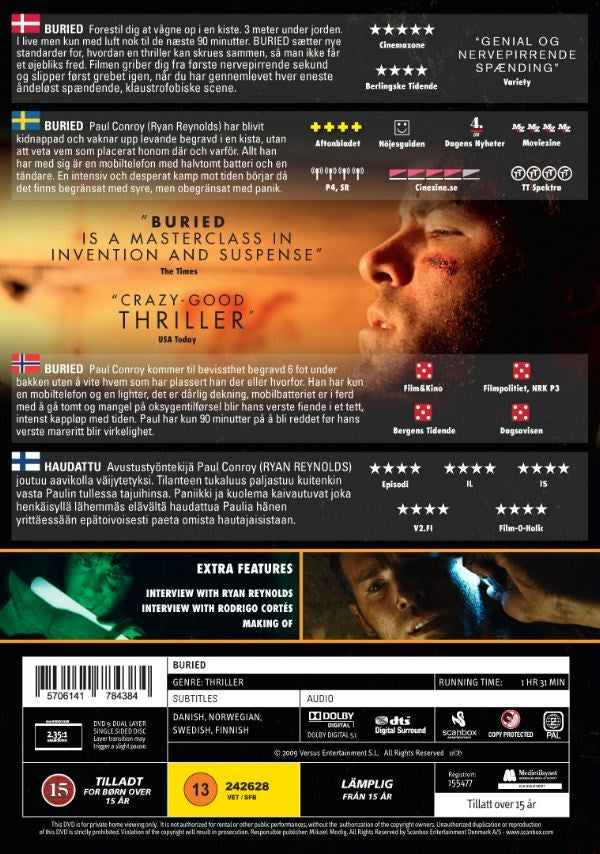 Buried (DVD) – RetroHygge.dk
