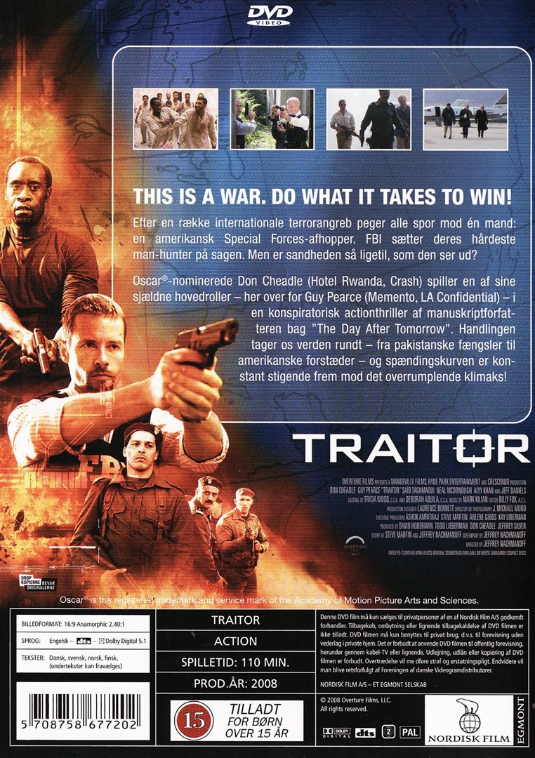 Traitor (DVD) – RetroHygge.dk