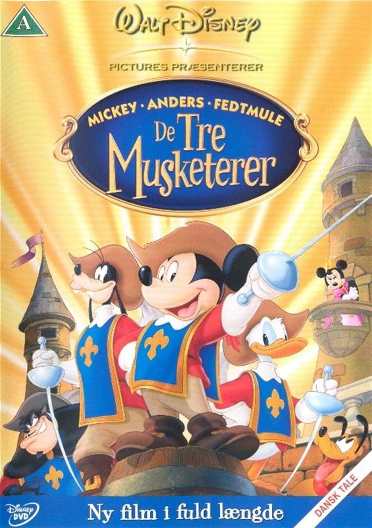 De Tre Musketerer (DVD) – RetroHygge.dk
