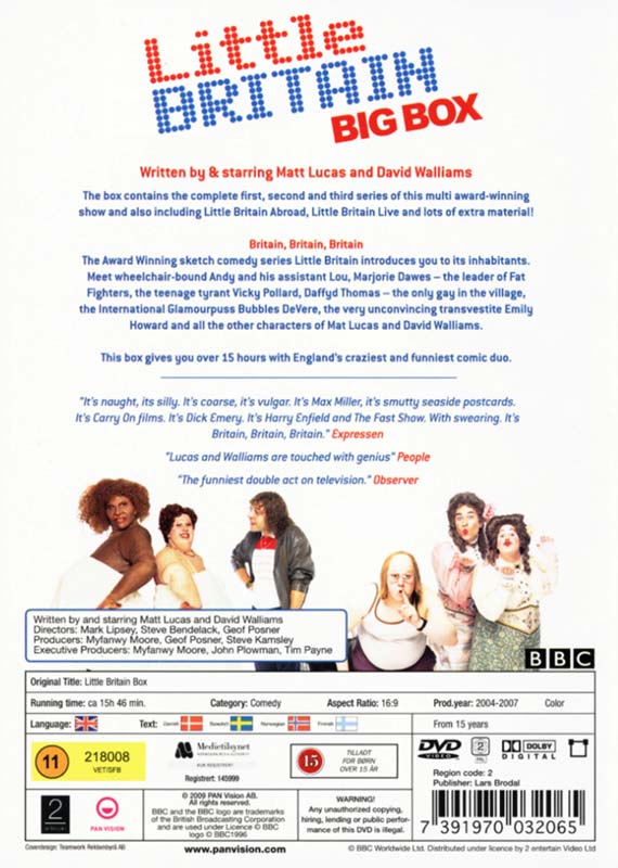 Little Britain Big Box (DVD) – RetroHygge.dk