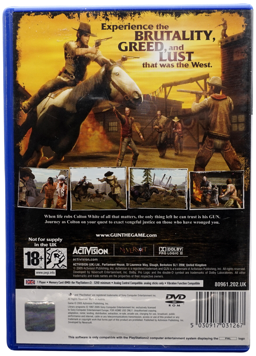 Gun (PS2) – RetroHygge.dk