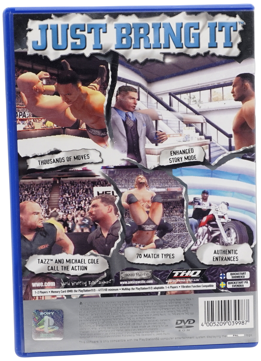 WWF Smackdown! Just Bring It (Platinum) (PS2) – RetroHygge.dk