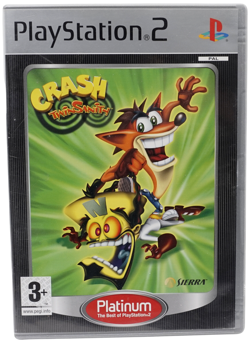 Crash Twinsanity (Platinum) (PS2) – RetroHygge.dk