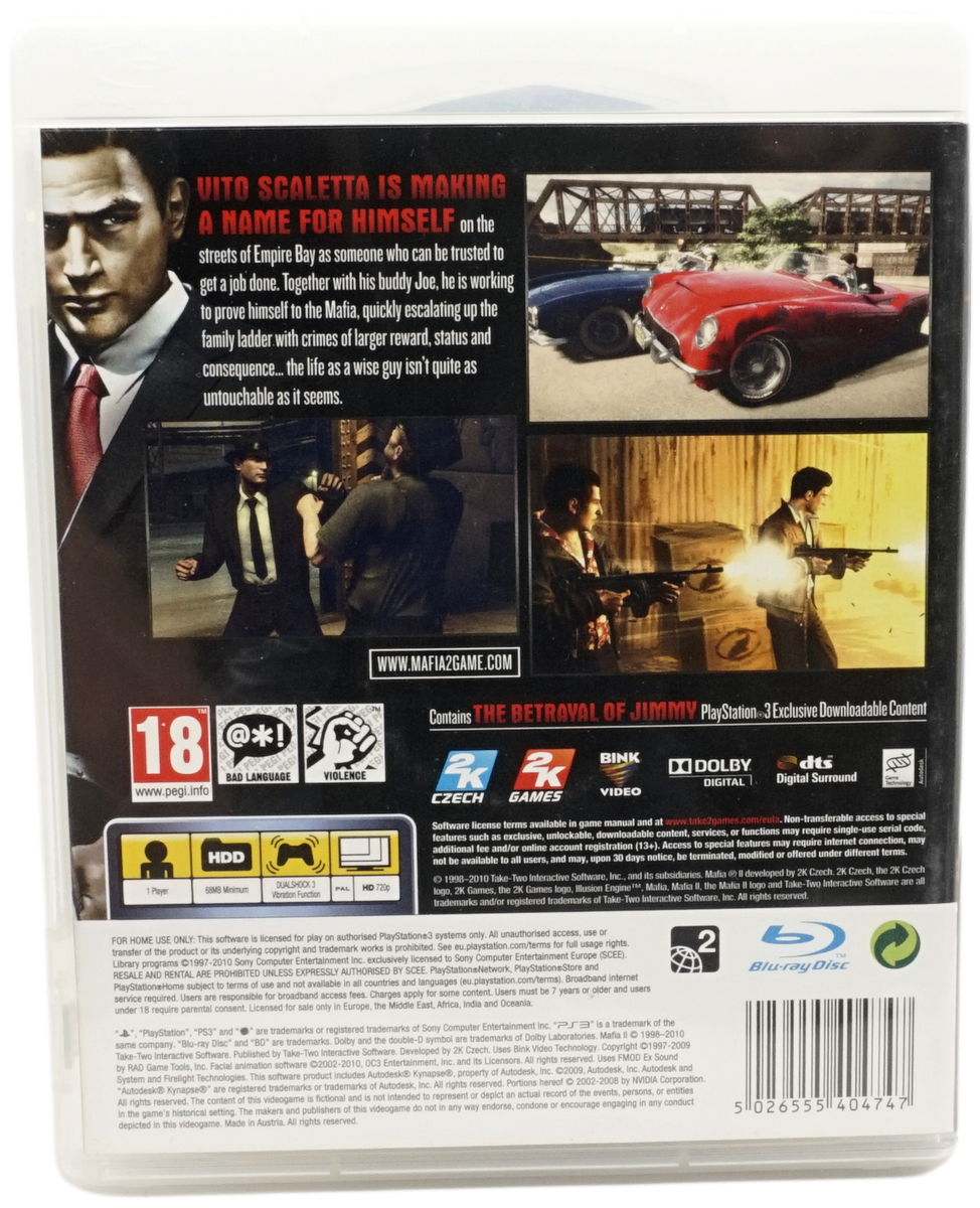 Mafia II (PS3) – RetroHygge.dk