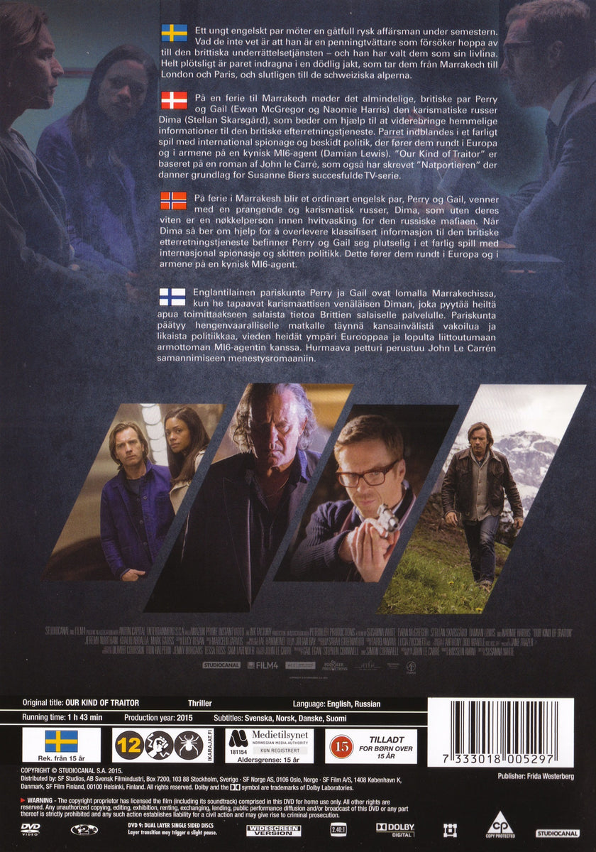 Our Kind Of Traitor (DVD) – RetroHygge.dk